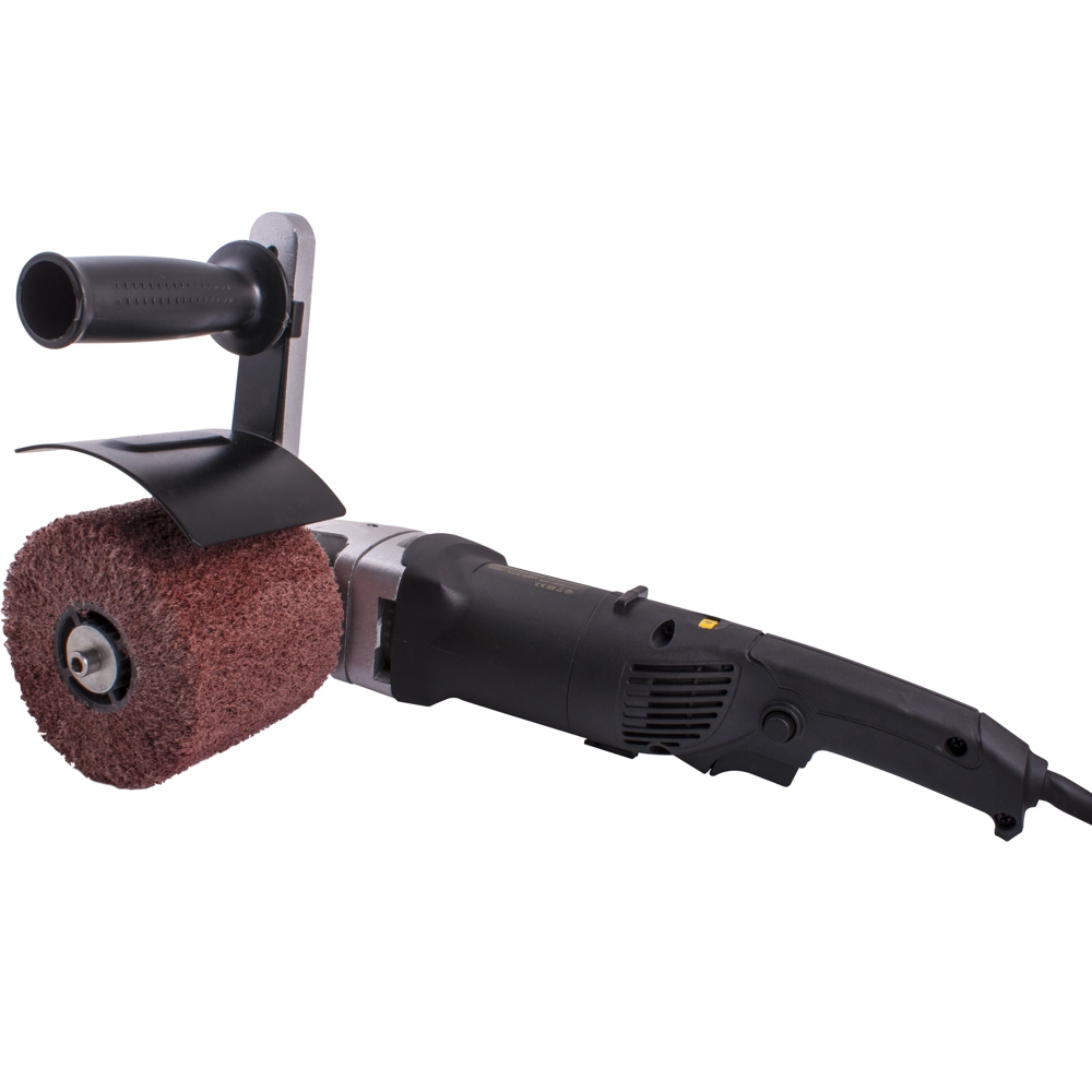 STAINLESS BURNISHING MACHINE 800W LONG HANDLE (100-110-120MM DISC ...