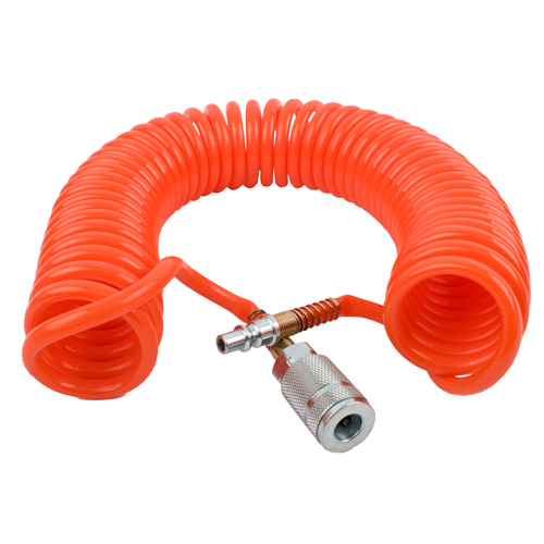 SPRIAL HOSE 7.5MX8MM W/ARO QUICK COUPLER - Avex Tool Shop