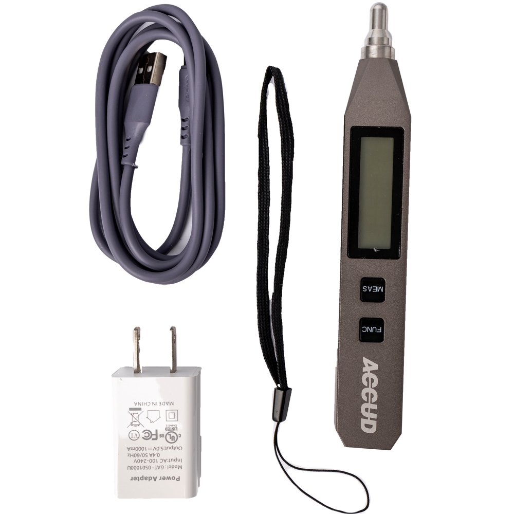 PEN TYPE VIBRATION TESTER 5% ACC. RECHARGEABLE BAT. 40 DEG. C. - Avex ...