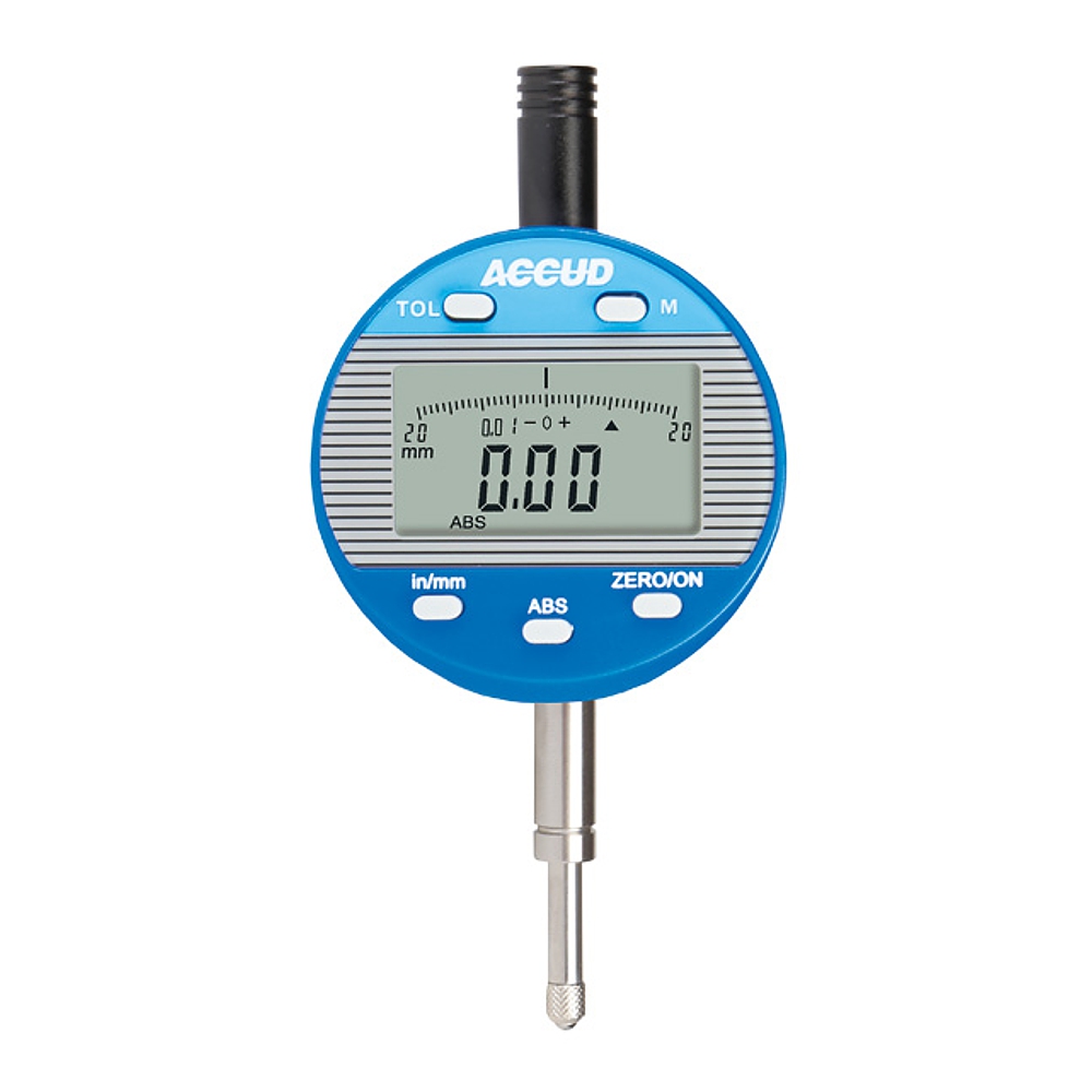 DIG. INDICATOR FLAT & LUG BACK 25.4MM 0.01MM RES. - Avex Tool Shop