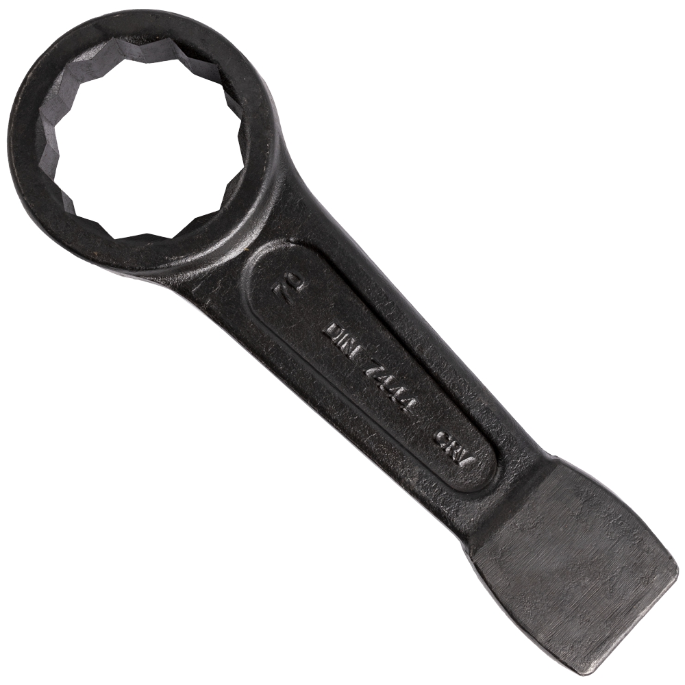 SLOGGING SPANNER 70MM RING END CRV - Avex Tool Shop