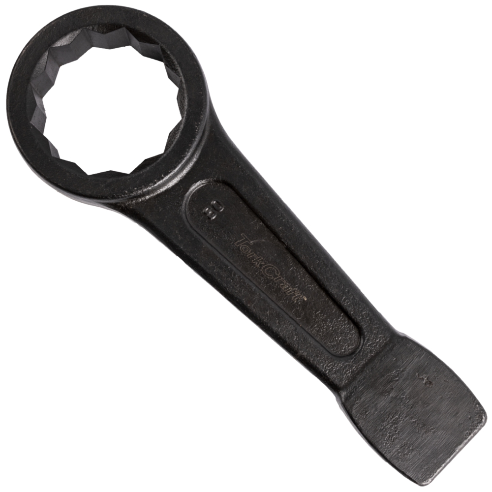 SLOGGING SPANNER 80MM RING END CRV - Avex Tool Shop
