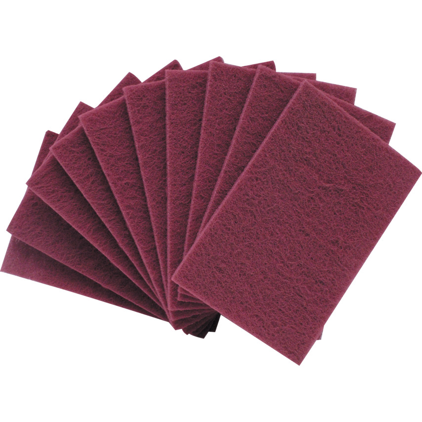NON-WOVEN HAND PADS EXTRA FINE MAROON - Avex Tool Shop