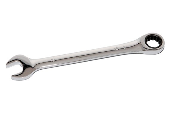 Reversible Ratcheting Combination Spanner 18mm - Avex Tool Shop