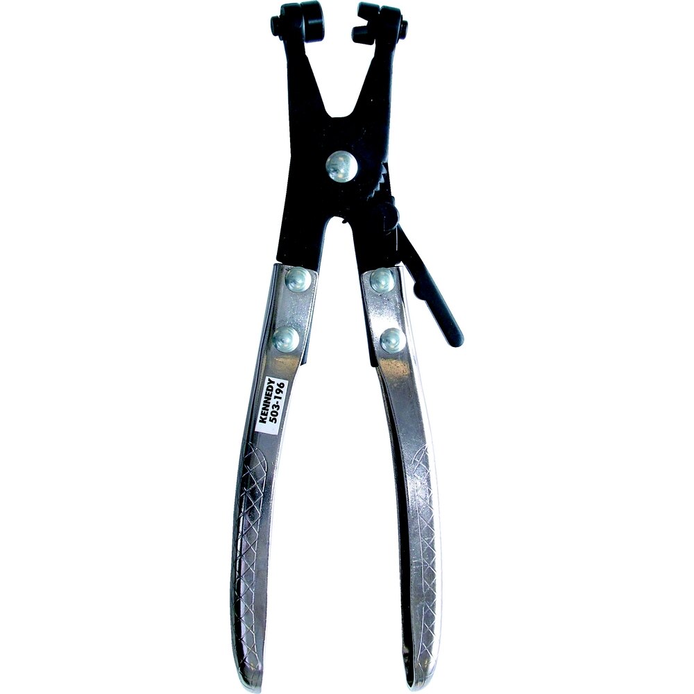 Kennedy HOSE CLAMP PLIERS ANGLED FLAT BAND - Avex Tool Shop