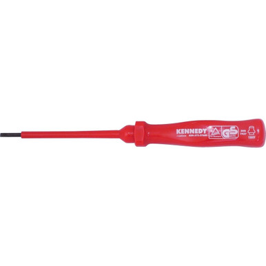 Kennedy 2.5x85mm FLAT PARALLEL INSULATED VDE SCREWDRIVER - Avex Tool Shop