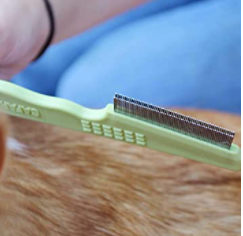 Coastal Pet Products Safari Double Row Teeth Flea Comb With Handle ...
