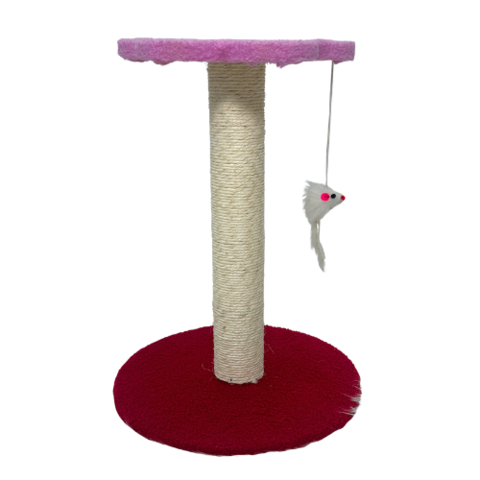 Pet Obsession Flower Cat Scratching Post 16 in - Feeders Pet Supply