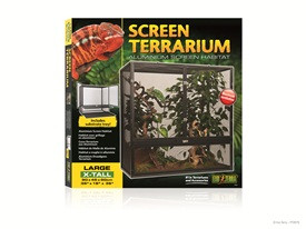 Exo Terra Glass Terrarium Reptile Habitat, 36"x18"x36" - Feeders Pet Supply