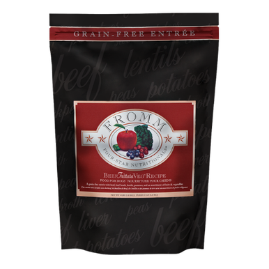 Fromm Four-Star Beef Frittata Veg Grain-Free Dry Dog Food - Feeders Pet ...