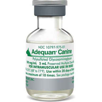 Adequan CANINE Injectable 100 mg/ml - Feeders Pet Supply