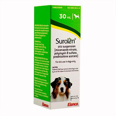 Surolan Otic Suspension - Feeders Pet Supply
