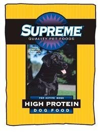 Supreme High Protein Dry Dog Food 40 lb - Feeders Pet Supply