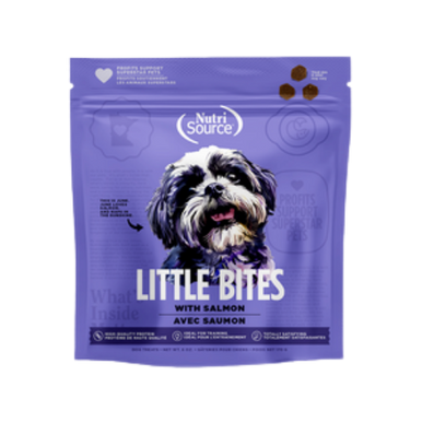 Nutrisource Salmon Little Bites Dog Training Treats 6 oz - Feeders Pet ...
