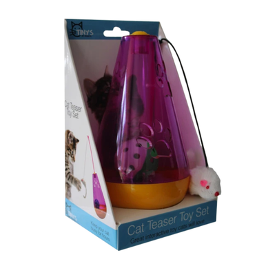 Kole Imports Cat Teaser Set - Feeders Pet Supply