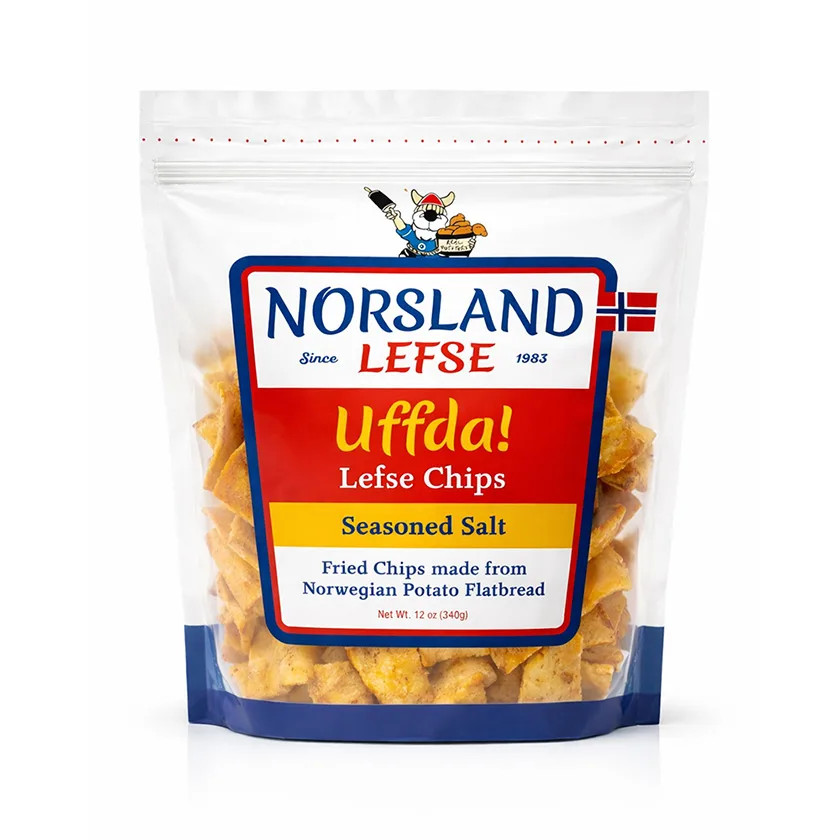 Uffda Chips - 12oz - Choice of Flavor - Norsland Lefse