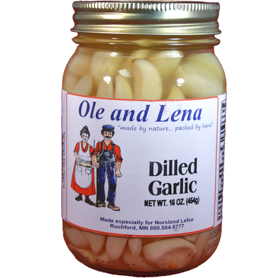 Pickled Dilled Garlic - Norsland Lefse