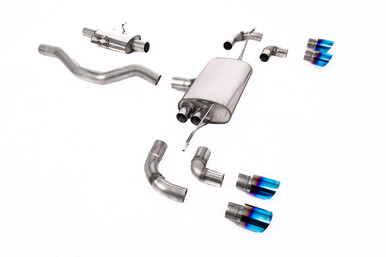 Particulate Filter-back - OPF/GPF Back System with GT-90 Burnt Titanium ...