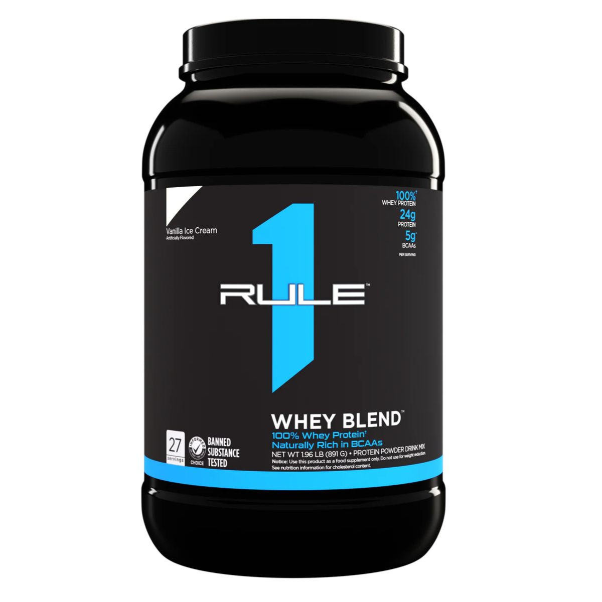 Rule 1 Whey Protein Isolate 10 lbs | Bulk Protein Size