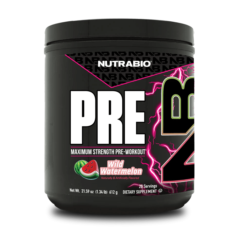 Nutrabio Pre-Workout Supplement (High Stimulant)