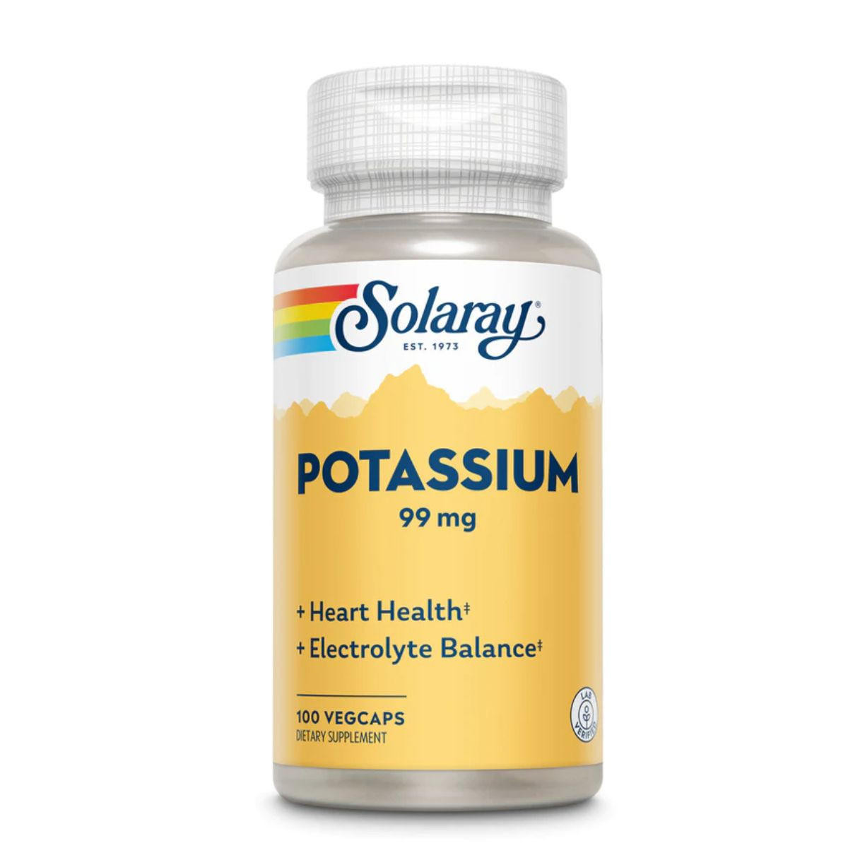 SOLARAY POTASSIUM ASPORO 99mg 200C