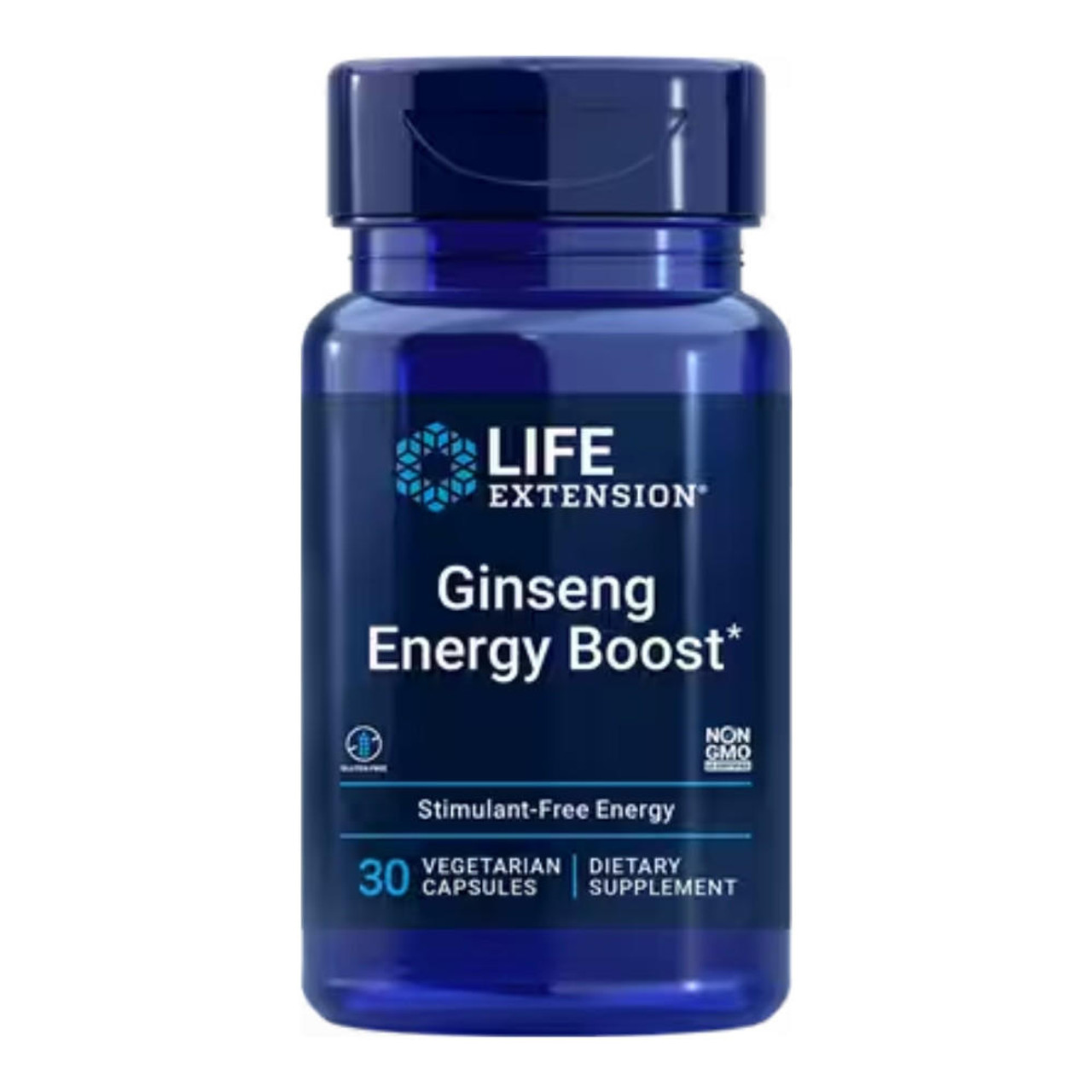 Life Extension Ginseng Energy Boost 30 Vege Caps Energy Support