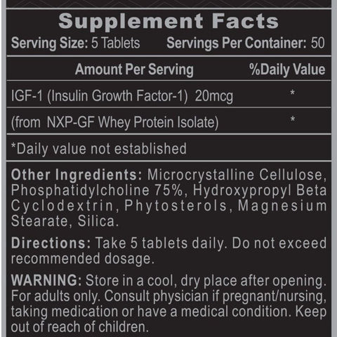 Pro IGF-1 Supplement for Muscle Building | Hi Tech Pharmaceuticals