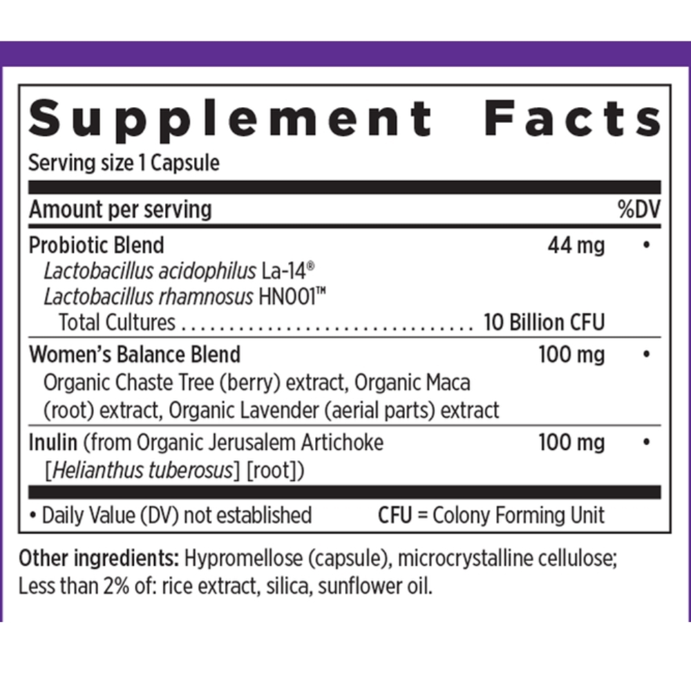New Chapter Womens Daily Probiotic 60 Capsules Female Support Supplement