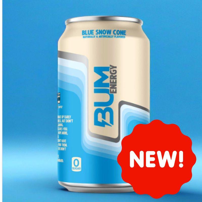 New: Blue Snow Cone CBUM Energy Drink - Supplement Warehouse