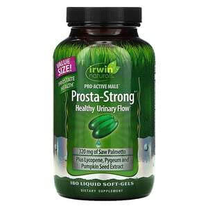Irwin Naturals Prosta-Strong 180 Softgels Prostate Support Supplement