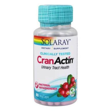Solaray Cranactin Cranberry AF Extract 60 Caps UTI Support