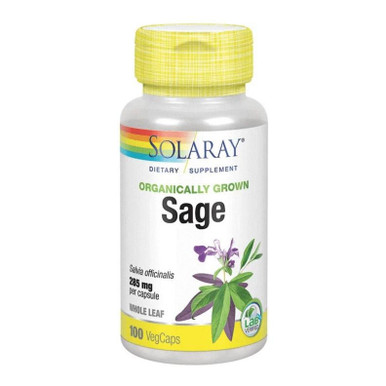 Solaray Sage 570mg 100 Caps Menopause Support Supplement