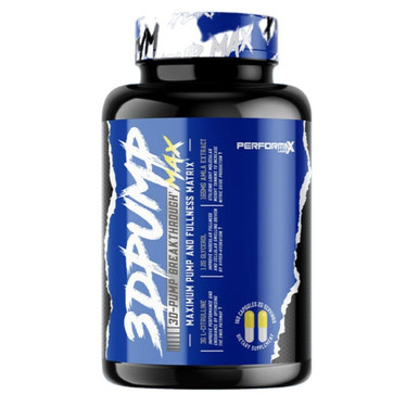 Performax Labs 3D PumpMax 160 Capsules Superior Pumps