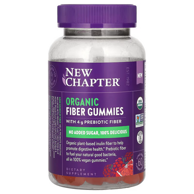 New Chapter Organic Fiber Citrus Berry 60 Gummies