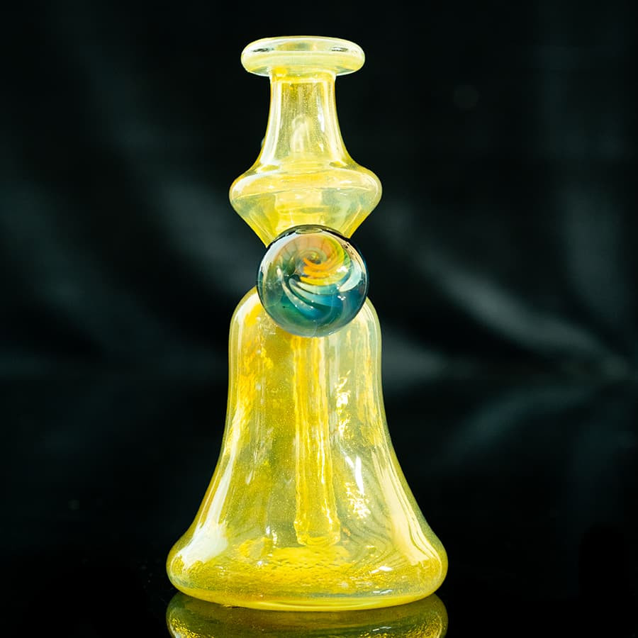 Yellow Mini Dab Rig - Blaze1