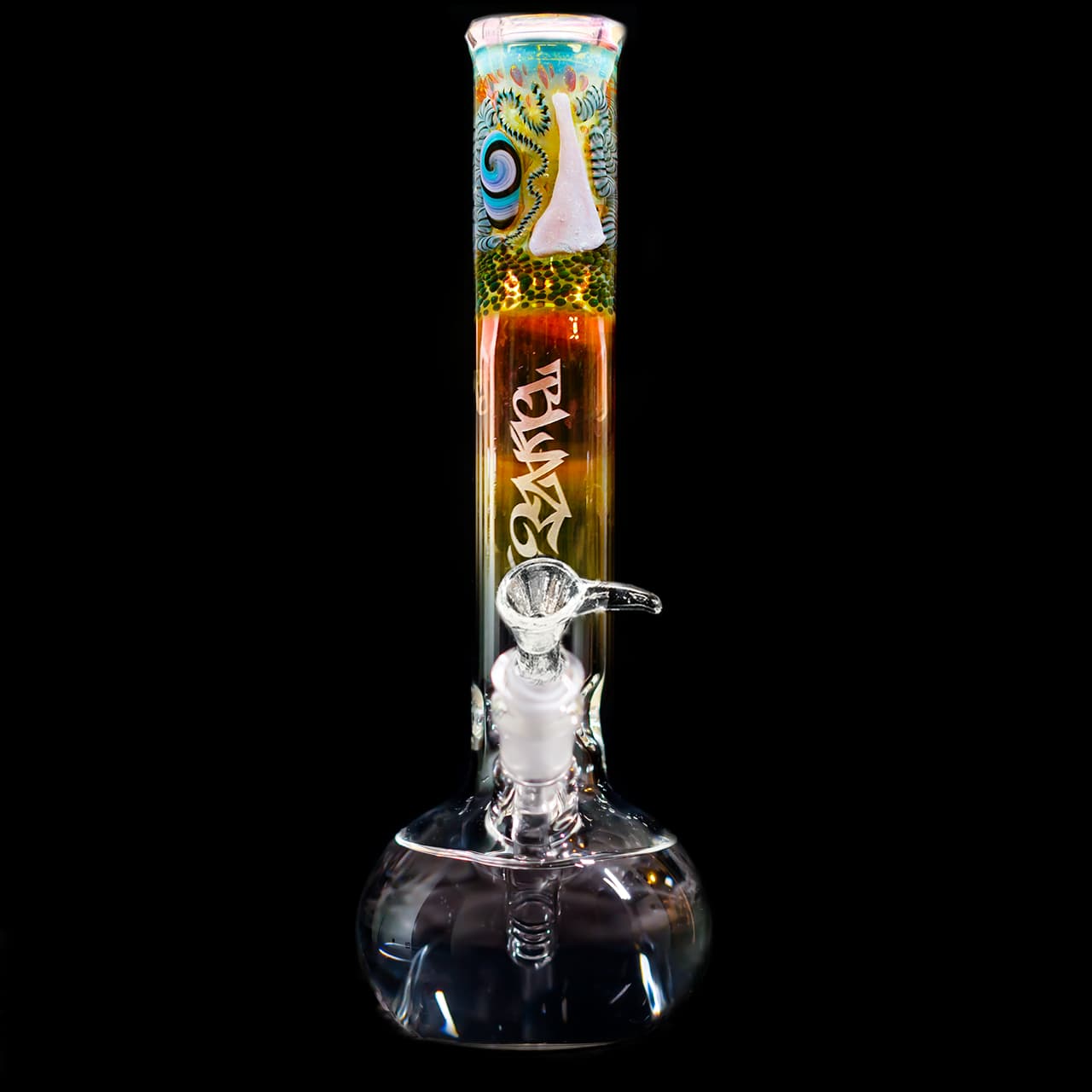 Bubble Bottom I/O Top Bong Chick - Blaze1