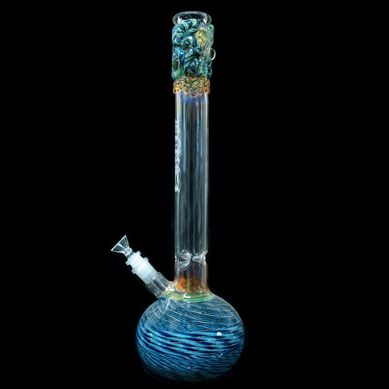 Bubble Bottom Fancy Top & Base Bong Ocean - Blaze1
