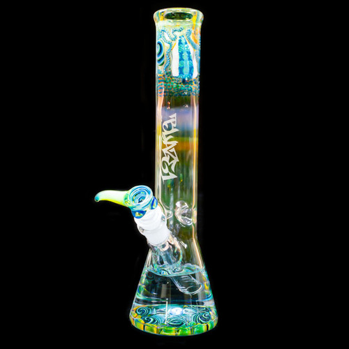 Beaker Bottom I/O Top and I/O Base Bong Ocean - Blaze1