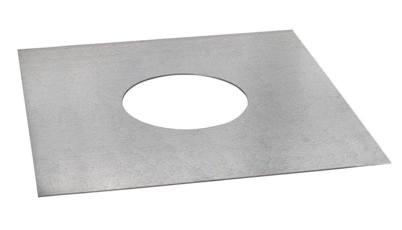 Bungalow Sq Firestop Plate - Nationwide Chimney Components