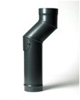 1 Piece Stove Offset 100 - Nationwide Chimney Components