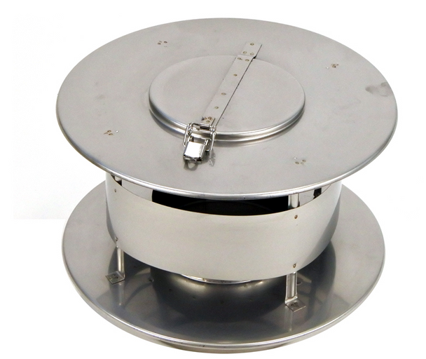 Metaloterm MF Anti Downdraught Terminal - Nationwide Chimney Components