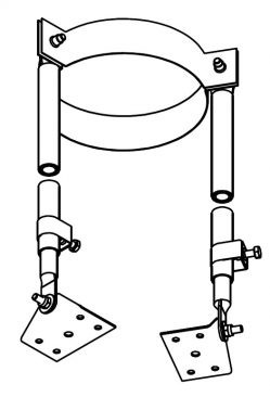 Telescopic Roof Stay Kit