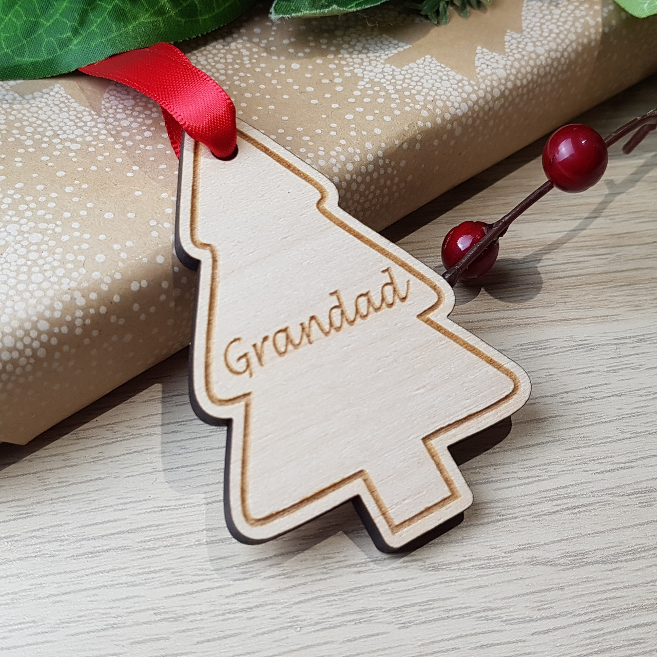 Christmas Tree Christmas Gift Tag