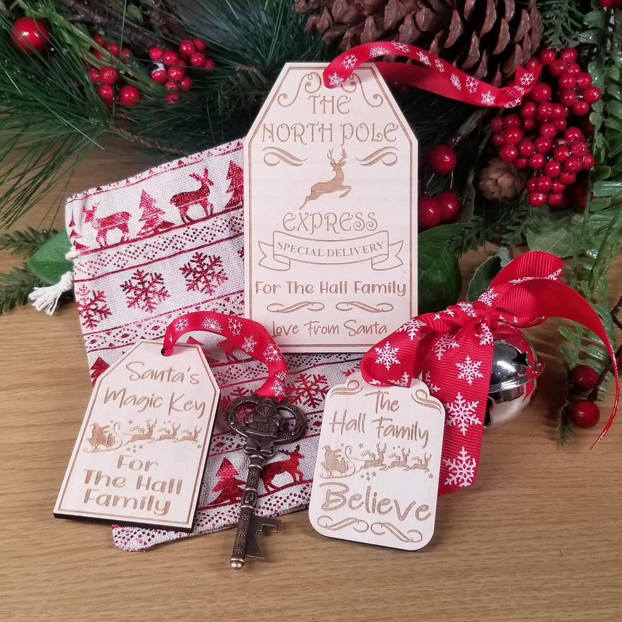 Large Santa Sleigh Bell