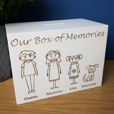 Personalised Family Memory Box