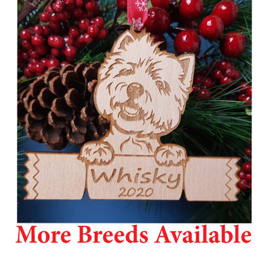 Dog Cracker Hanger - Lots of Breeds - A Little Bit Crafty UK