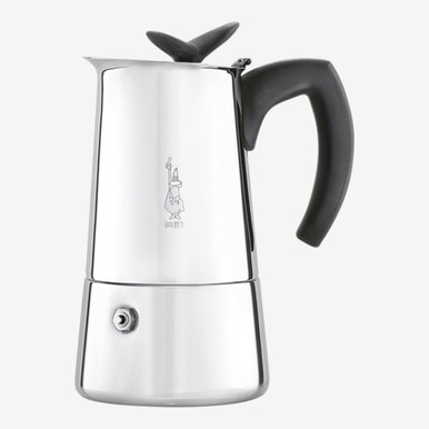 Bialetti Musa 10 Cup Stainless Steel Induction Coffee Maker