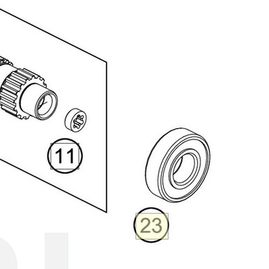 BALL BEARING 6203 RSH C3 (0625062036) - Judd Racing