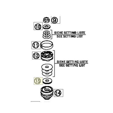 Rebound disc 12x28,5x4 h0 (14360065) - Judd Racing