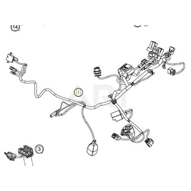 Main Harness XC-F 2019 (79111175000) - Judd Racing